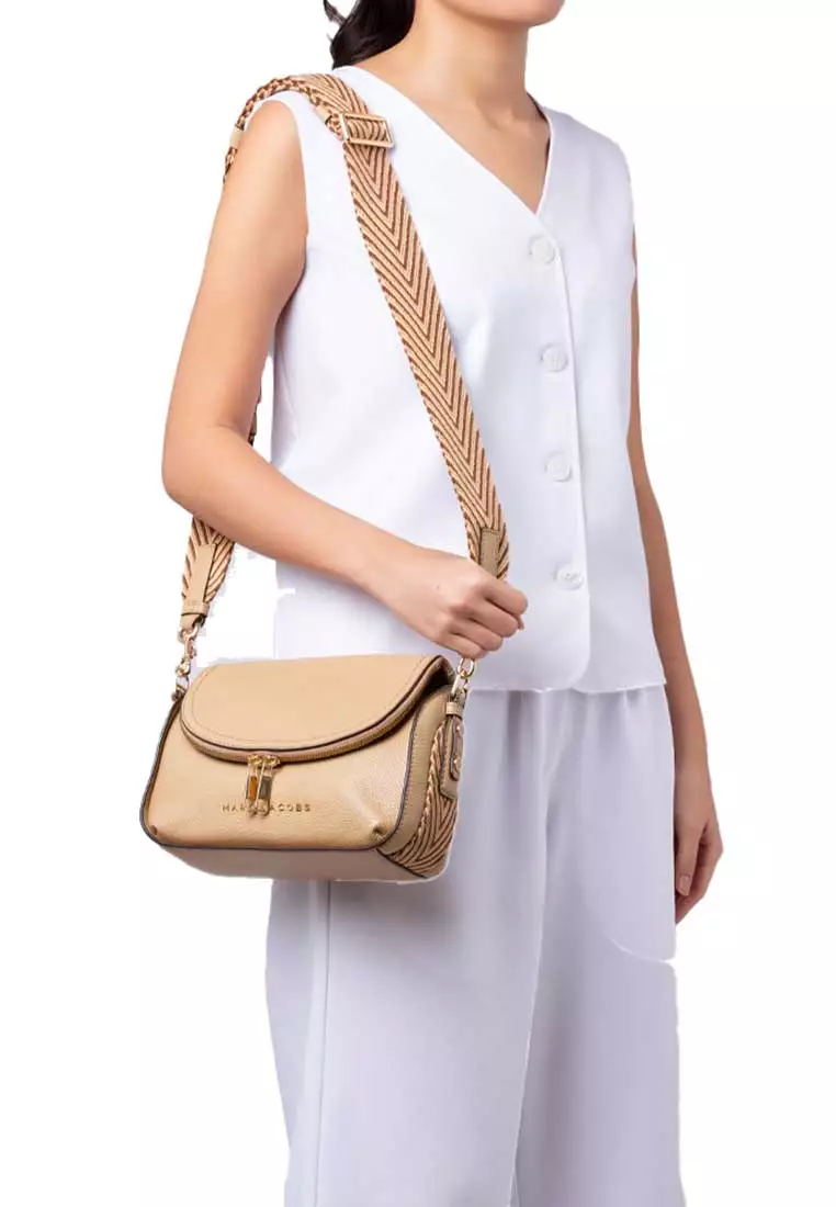 Buy Marc Jacobs The Groove Leather Mini Messenger Bag Iced Coffee ...