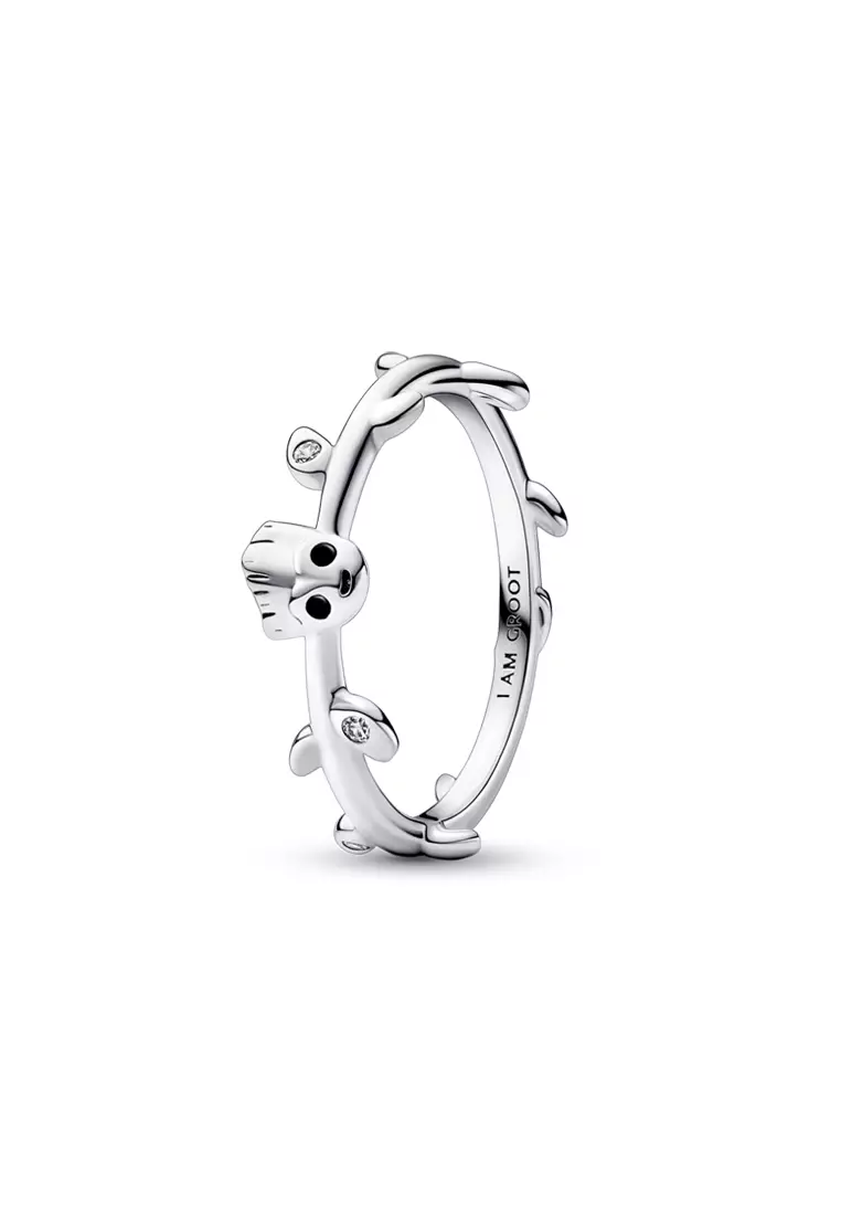 Buy PANDORA Pandora x Marvel Guardians of the Galaxy Groot Leaf Ring ...
