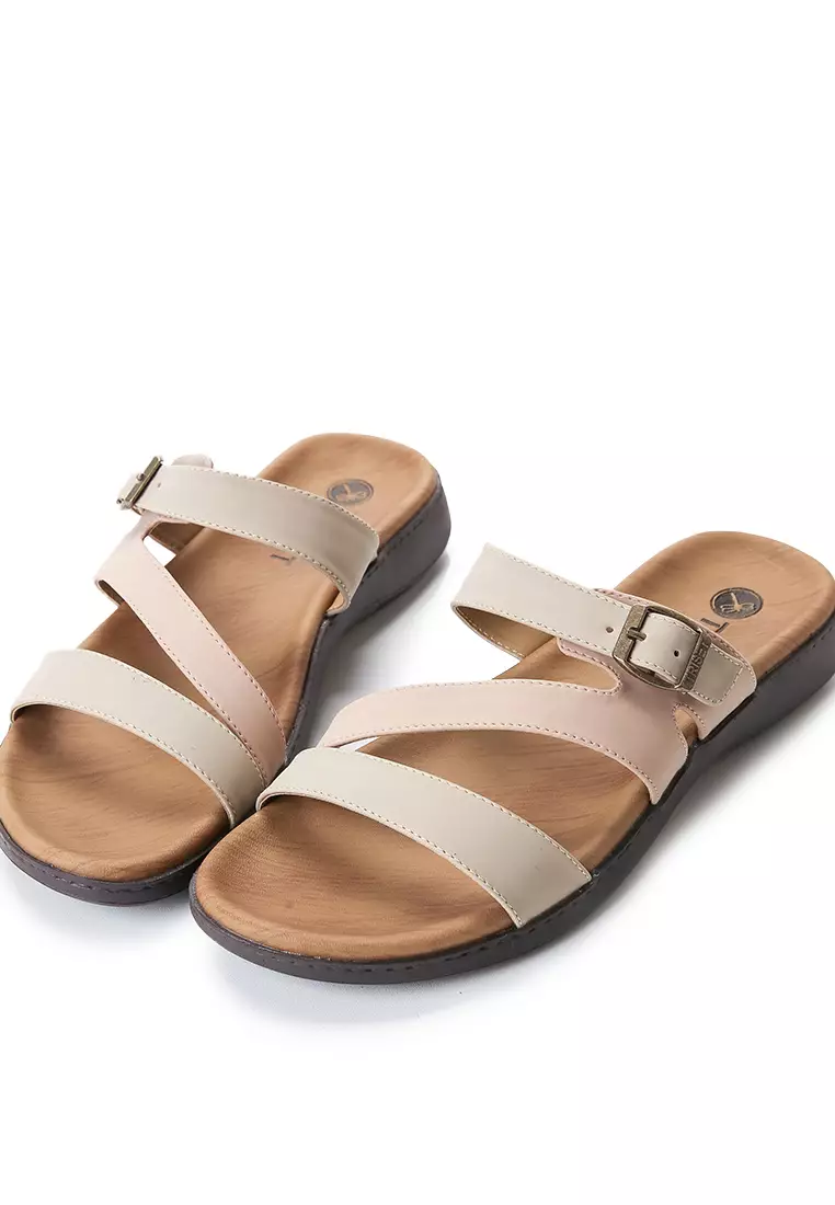 Jual Triset Shoes TF6022 Sandal Flat Original 2024 | ZALORA Indonesia