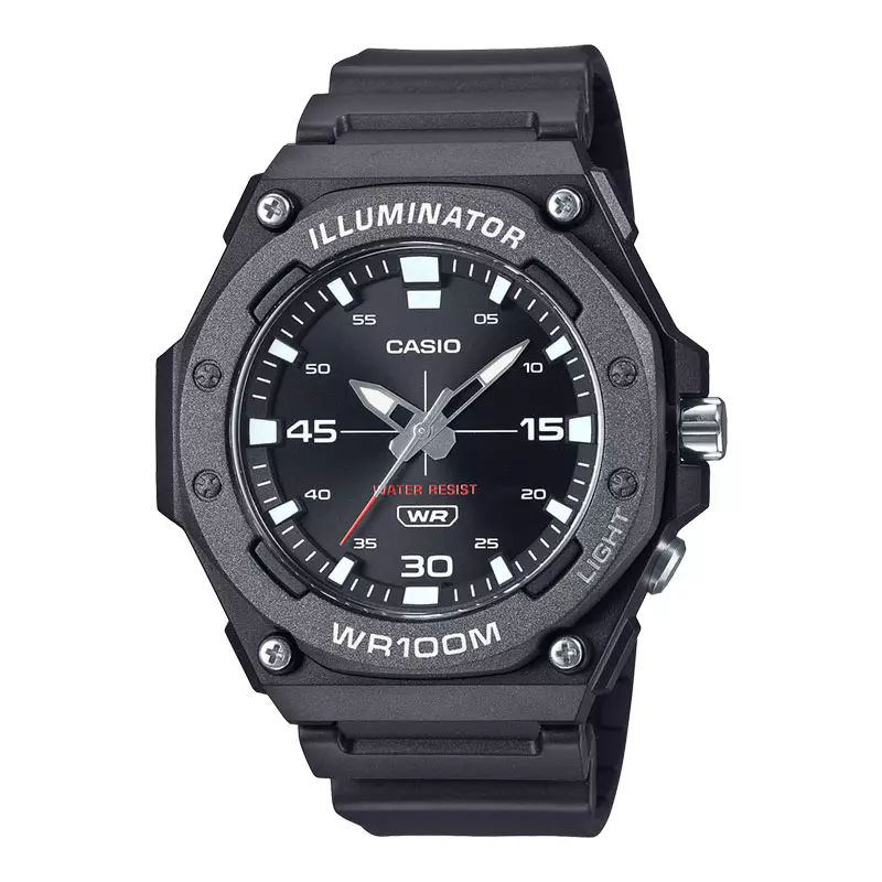 Jual Casio Jam Tangan Pria Casio General MW-620H-1AVDF Black Dial Black ...