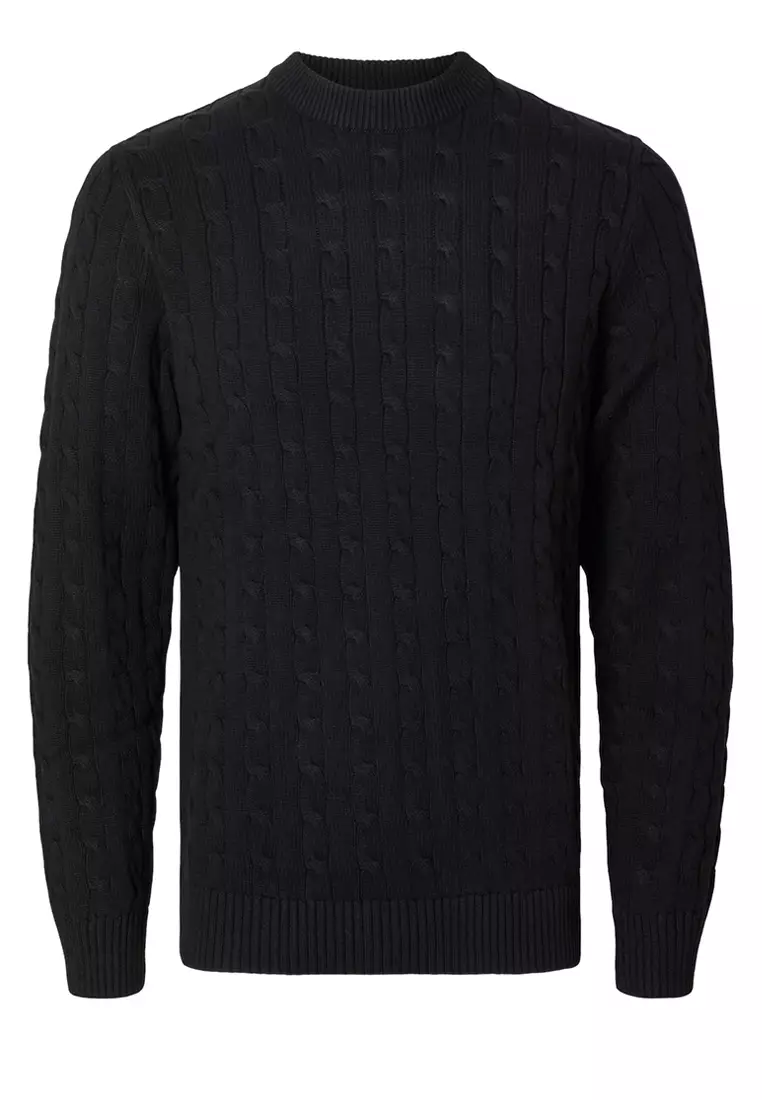 Buy Selected Homme Ryan Structure Crew Neck Sweater Online | ZALORA ...