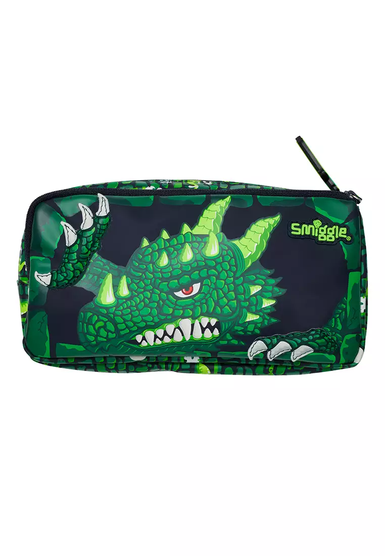 Buy Smiggle Smiggle Hi There Pocket Character Pencil Case - Green 2025 ...