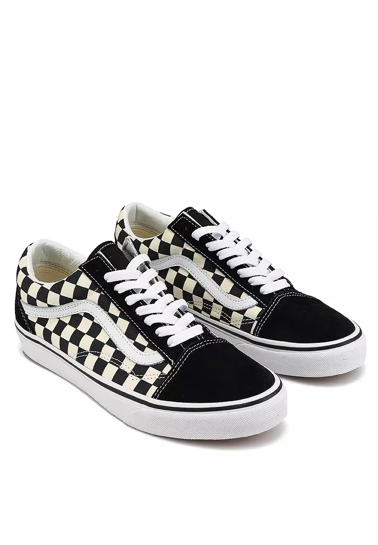 VANS Primary Check Old Skool Sneakers 2025 | Buy VANS Online | ZALORA ...