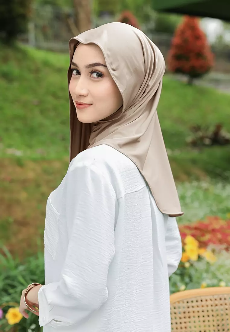 Jual zelena Zelena - Hava Shawl Instant Hijab | Pashmina Inner | Hijab ...