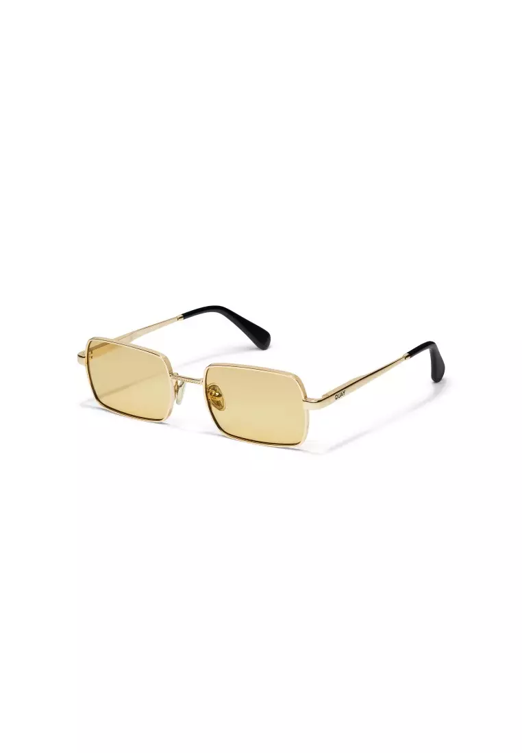 Buy QUAY Dnd Sunglasses - Gold/Sunflower 2026 Online | ZALORA