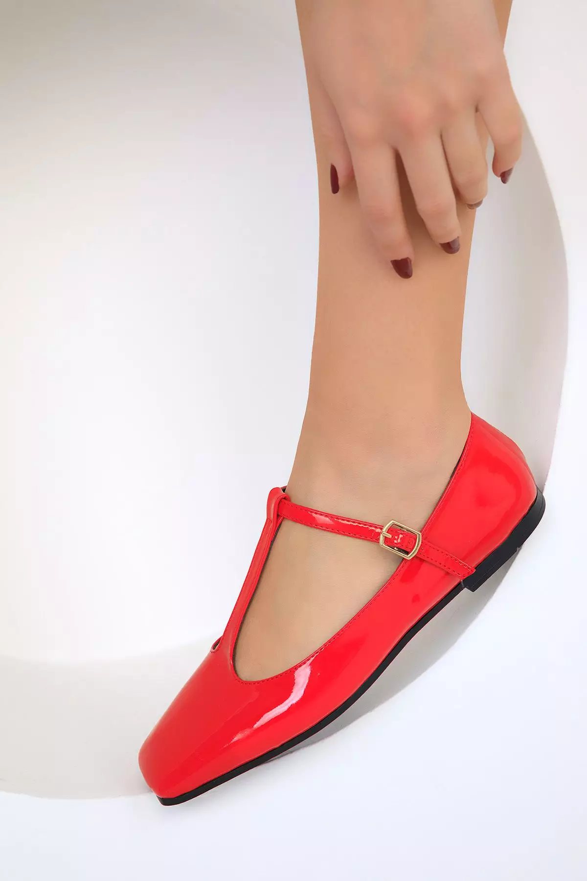 Buy Soho Red Patent Flats 2024 Online | ZALORA