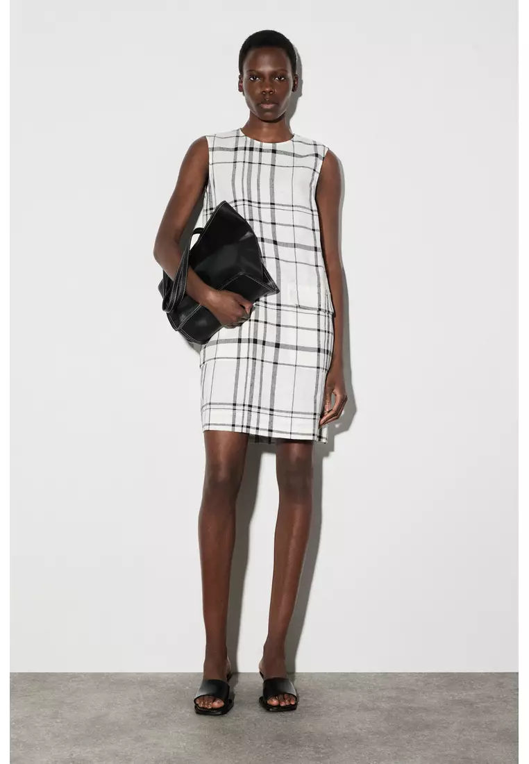 Buy COS LINEN MINI SHIFT DRESS 2026 Online | ZALORA Philippines