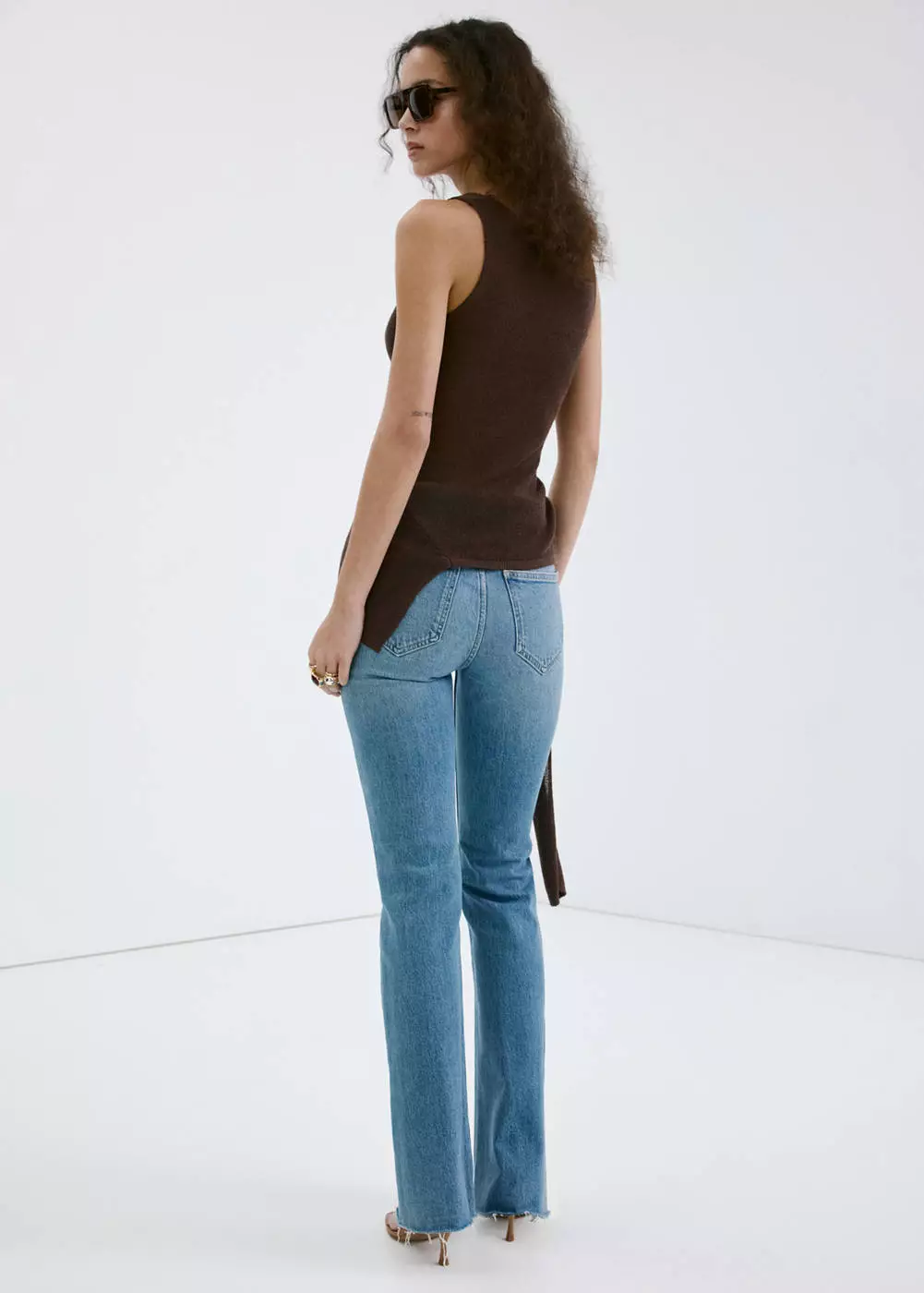 Jual Mango Jeans mid-rise flare Fiona Original 2025 | ZALORA Indonesia