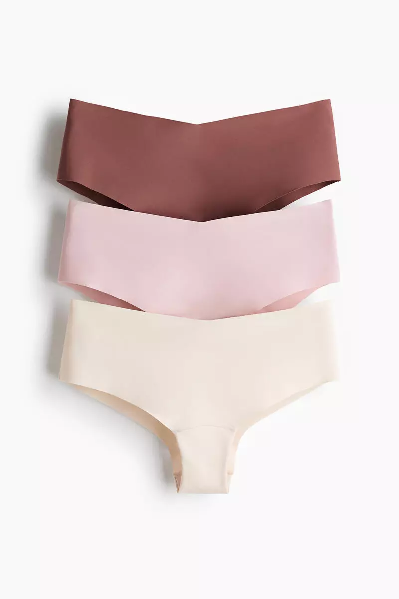 Buy H&M 3-pack invisible hipster briefs with Lycra® 2026 Online | ZALORA