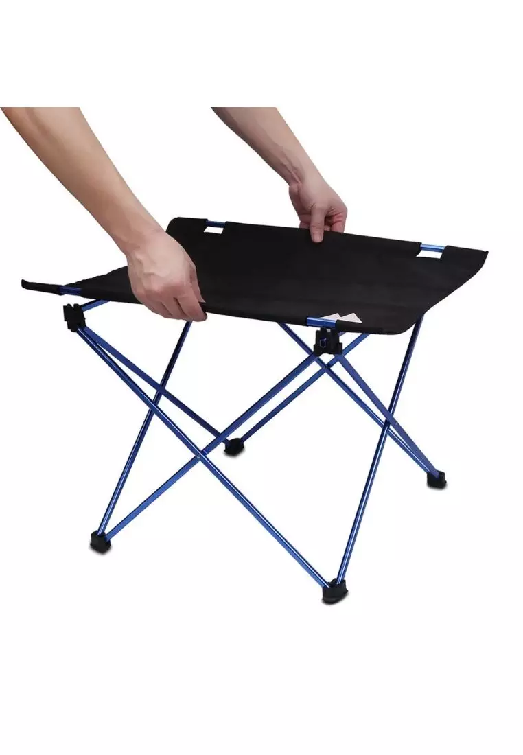 MasterTool Camping Foldable Table, Folding table, Blue 2025 | Buy ...