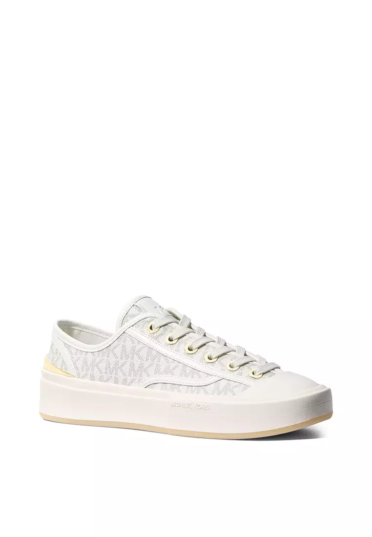 Jual MICHAEL KORS Jude Signature Logo Sneakers Original 2026 | ZALORA ...