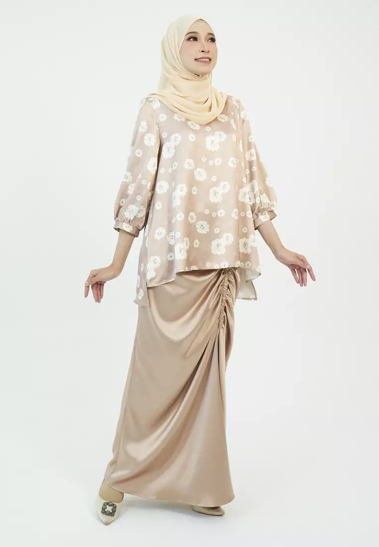 Buy Gene Martino Renyai Kurung Modern 2025 Online | ZALORA