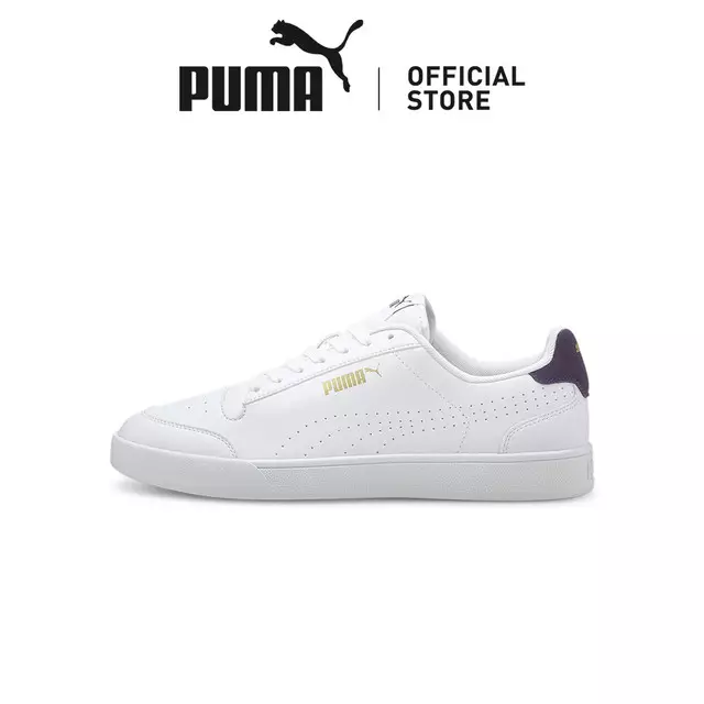 Jual Puma [NEW] PUMA Unisex Shuffle Perforated Sneakers (White ...