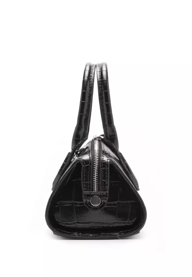 Buy Mango Croc-Effect Bag 2024 Online | ZALORA