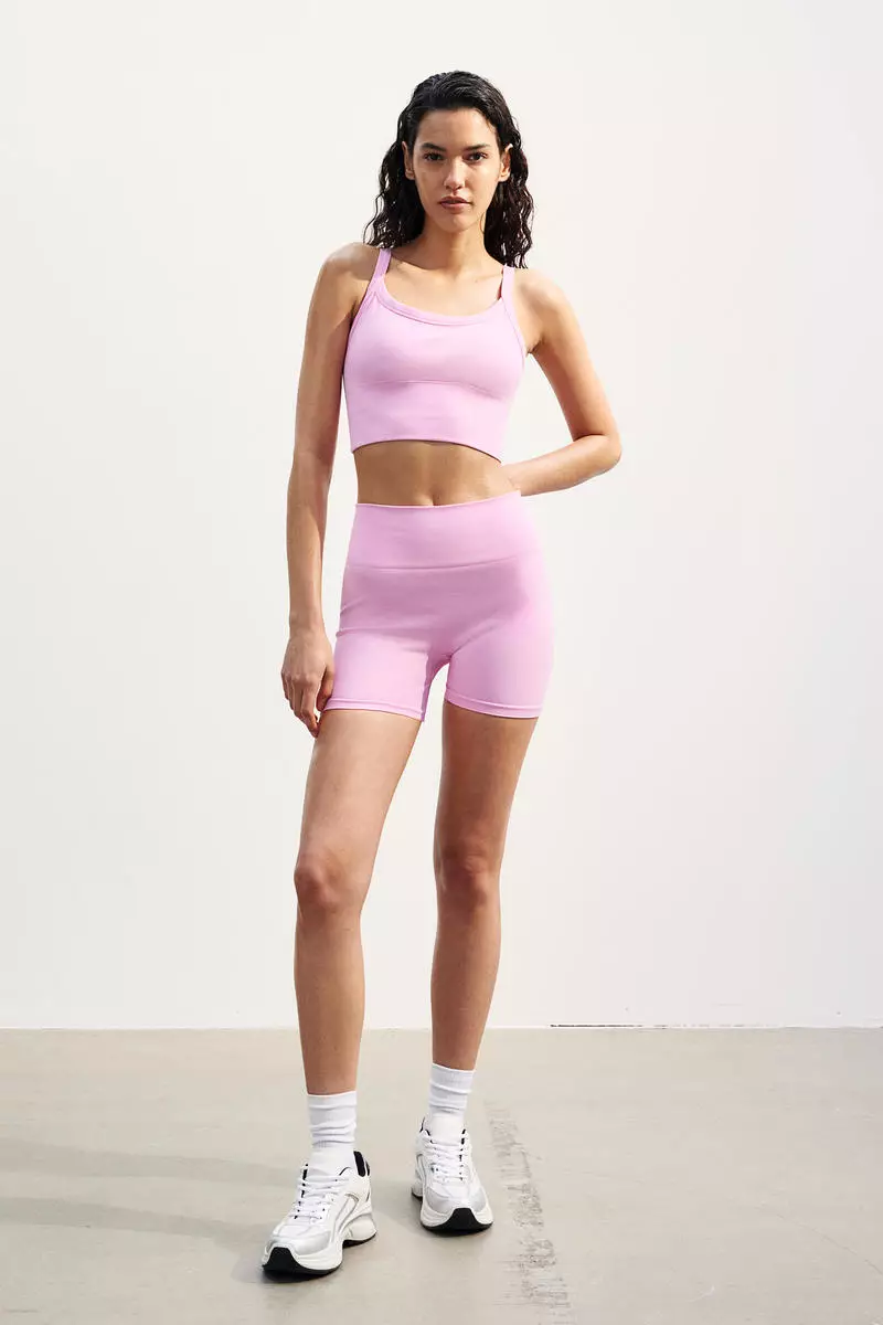 Buy Handm Drymove™ Seamless Sports Hotpants 2024 Online Zalora Singapore