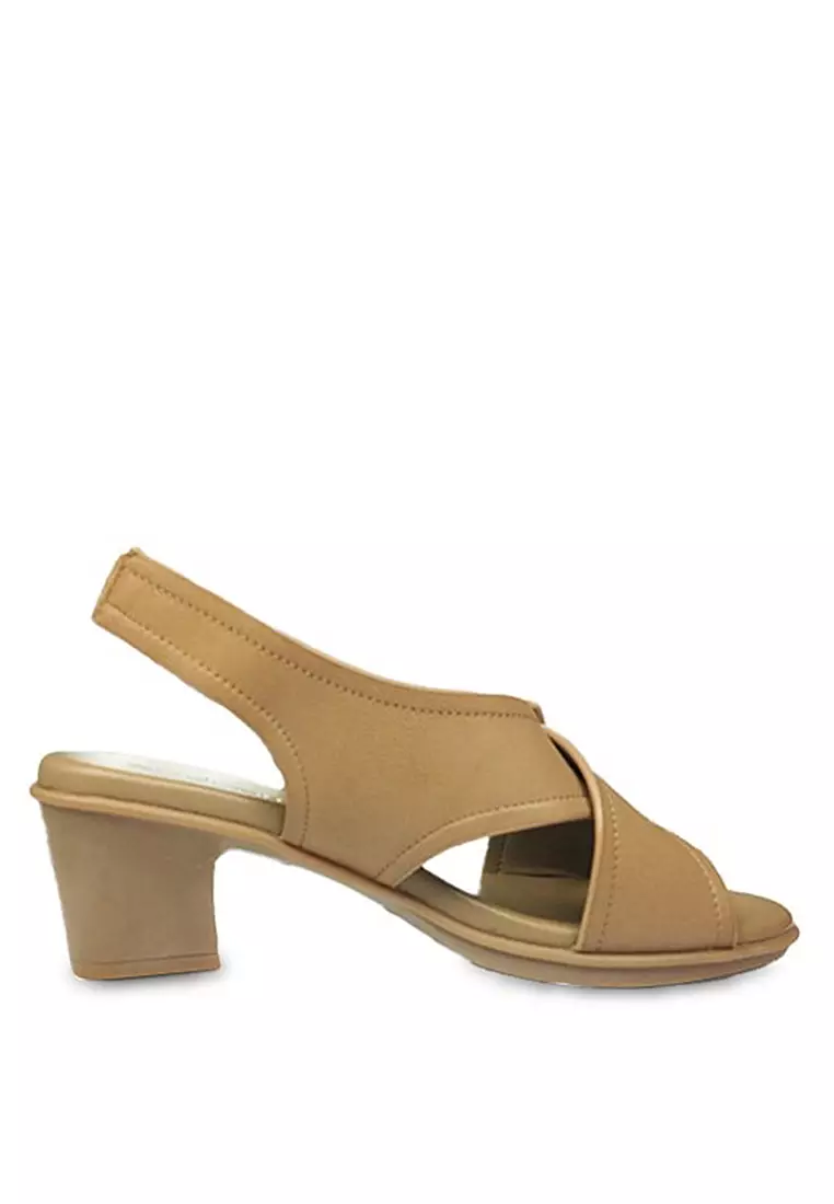 Jual Andrew Andrew Shoes Felicia Khaki Original 2025 | ZALORA Indonesia