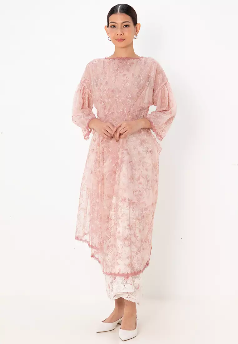 Buy EMBARA Aruna Kebaya Set 2025 Online | ZALORA