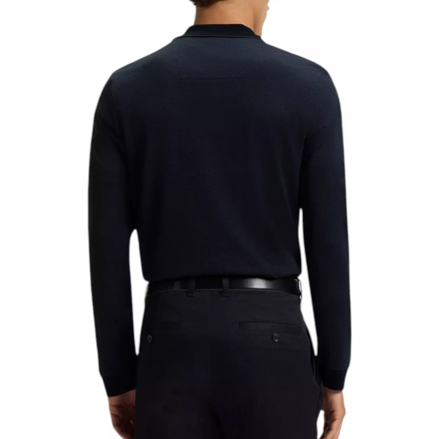 Jual HUGO BOSS H-Peduzzi Mercerised Cotton Polo Shirt With Two-tone ...