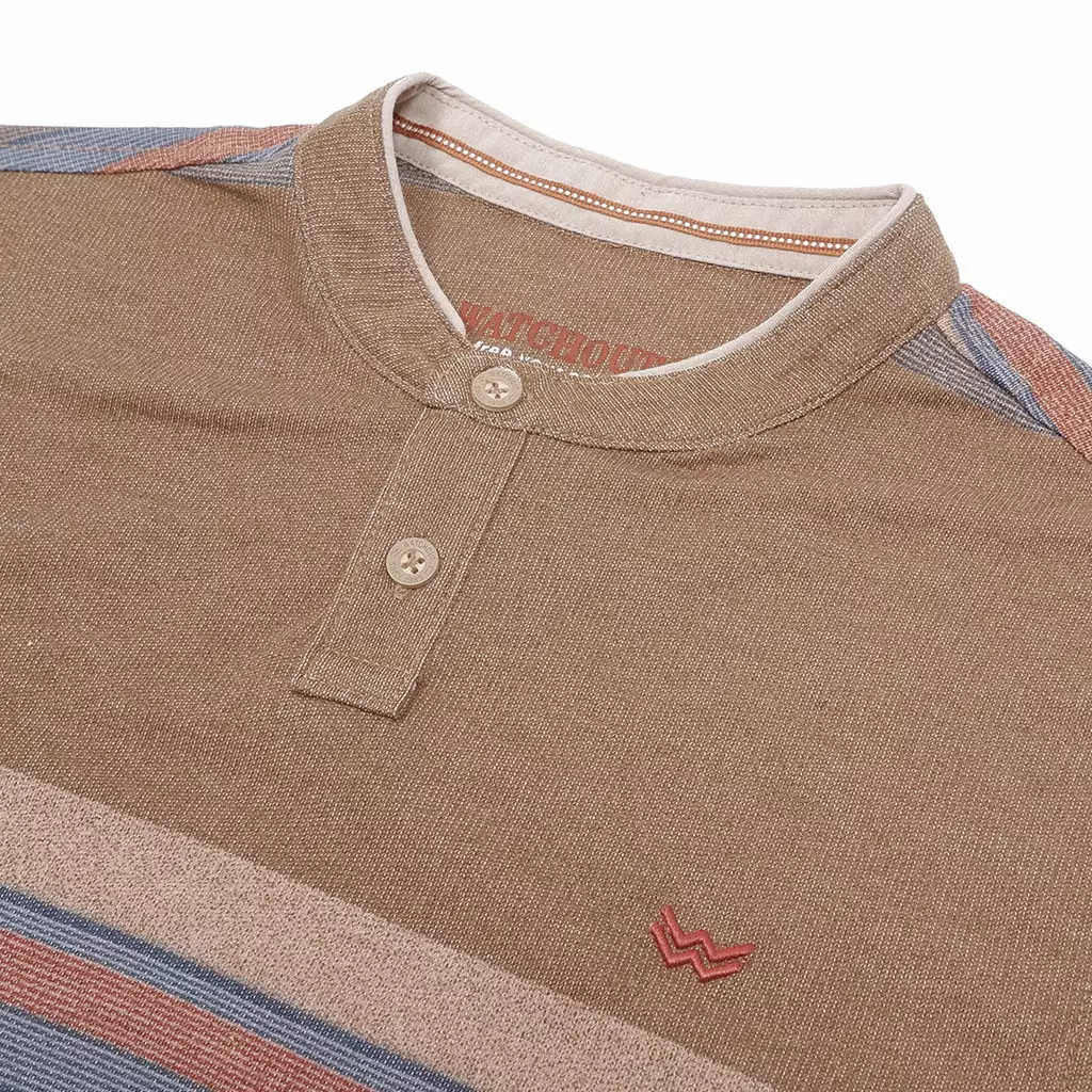 Jual Watchout Watchout Pakaian Pria Collared Henley - WK401240819 ...