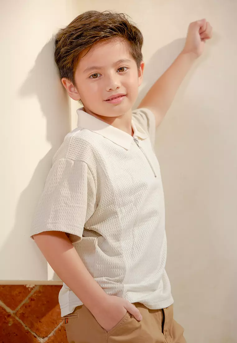 Jual LITTLE X EIGHT X EIGHT Chafik Polo Shirts Couple Family Kids Original 2025 | ZALORA Indonesia