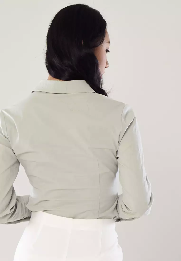 Buy Dressing Paula Ruched Button-Up Blouse Online | ZALORA Malaysia