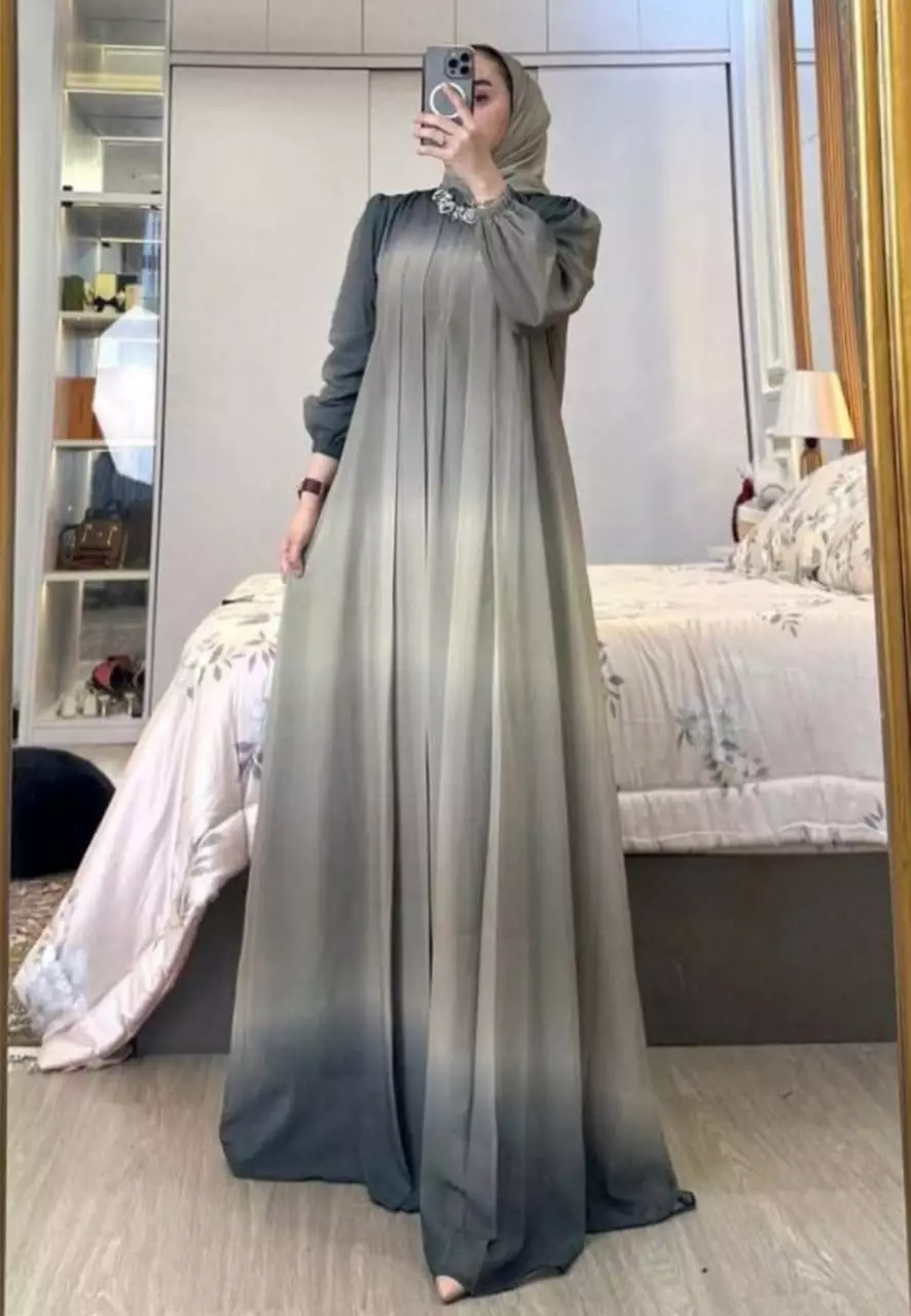 Jual Elegant Batik Fiona 003 Gamis Setelan Hijab Premium MYA Original ...