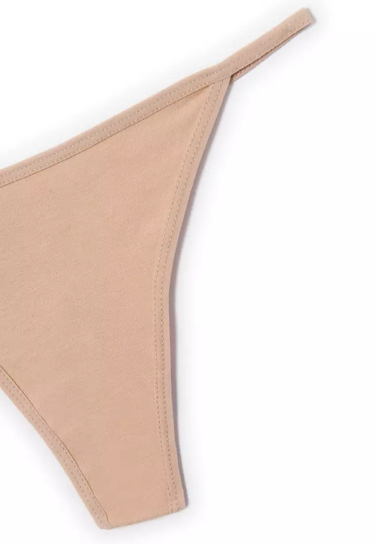 Buy DAGİ 3 Pack Multi Colour Basic Thongs, Regular, Underwear for Women 2025 Online | ZALORA