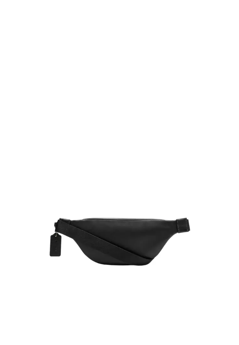 Coach Coach Sprint Belt Bag 24 With Surfing Crocodile Print In Black ...