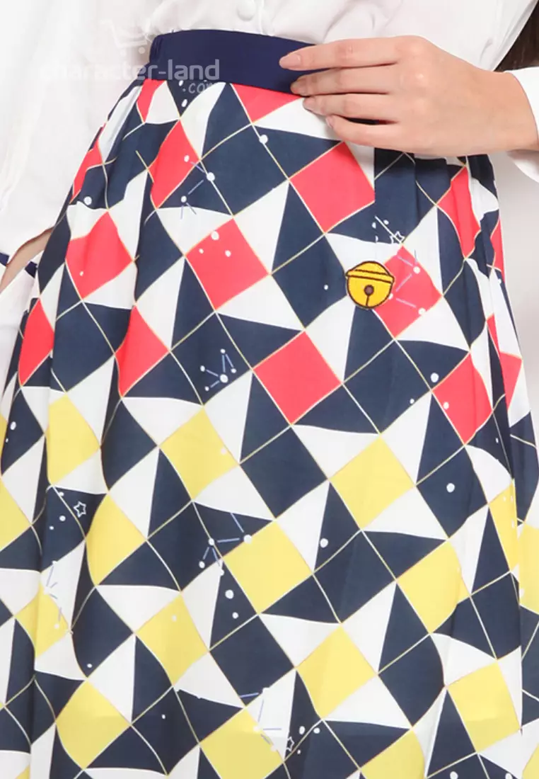 Jual Doraemon Doraemon Geometric Skirt Blue Original 2025 | ZALORA ...