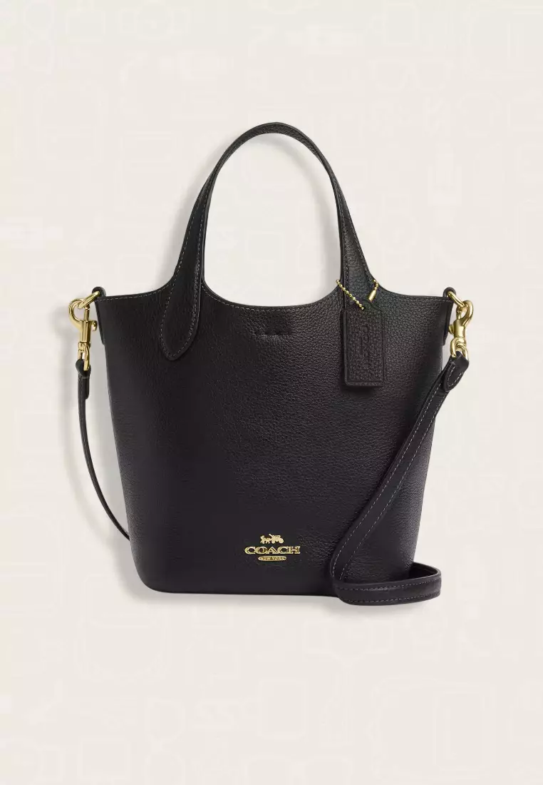 Jual Coach Coach Hanna Bucket Bag Black Original 2025 | ZALORA Indonesia