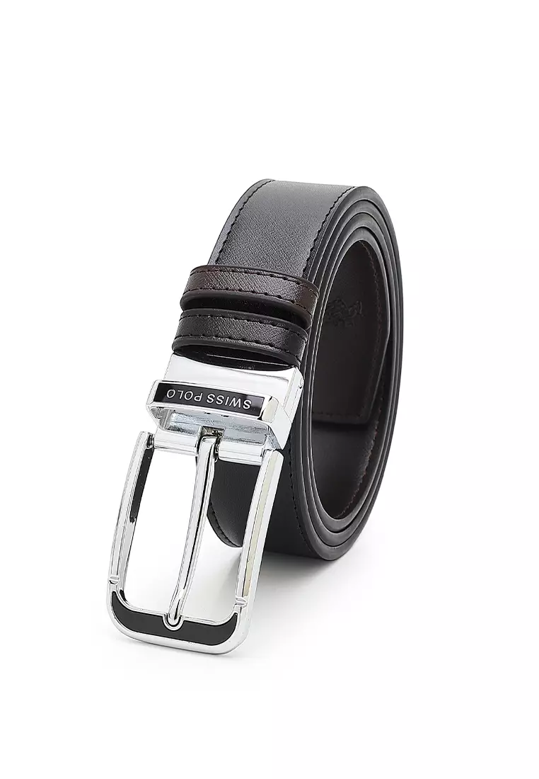 Buy Swiss Polo 40mm Automatic Belt - Black 2025 Online | ZALORA