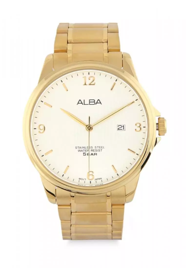 Jual Alba Jam Tangan Pria Alba Original Garansi Resmi Strap Stainless ...