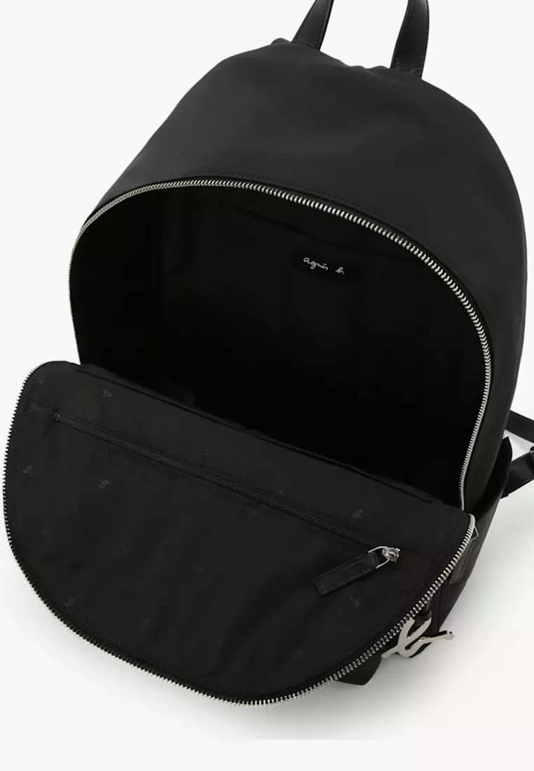 Jual agnès b. Logo Large Backpack Original 2025 | ZALORA Indonesia