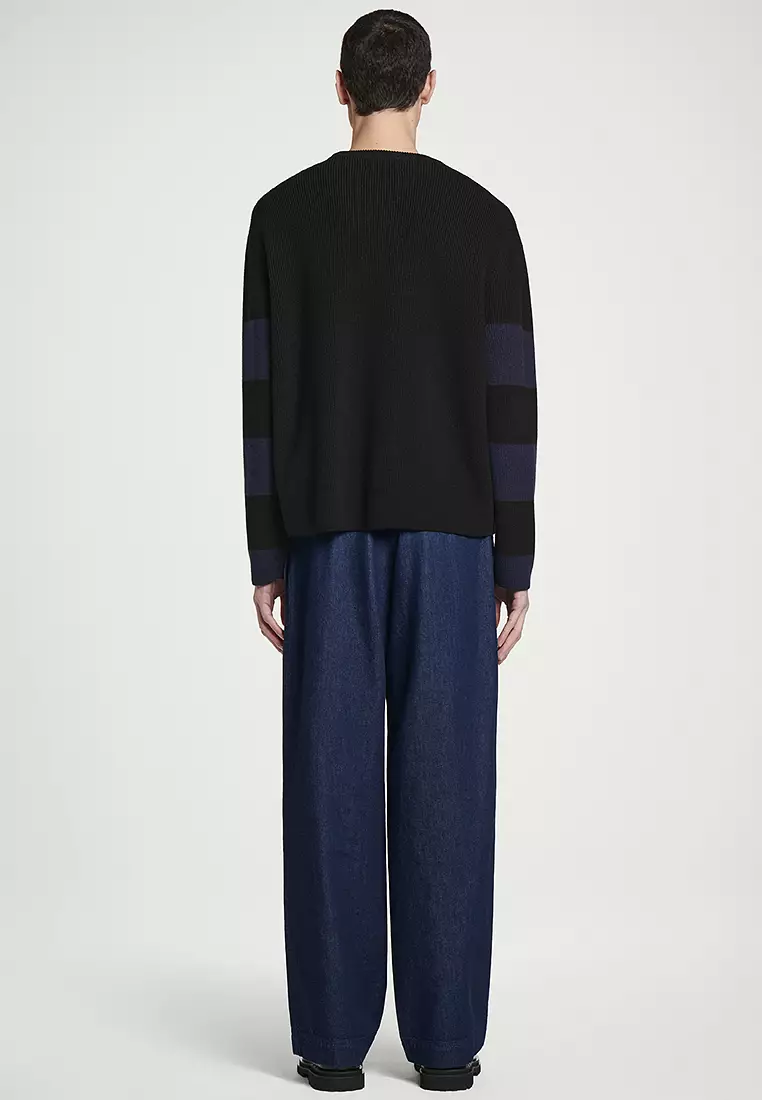 Buy COS Striped Merino Wool Jumper 2025 Online | ZALORA