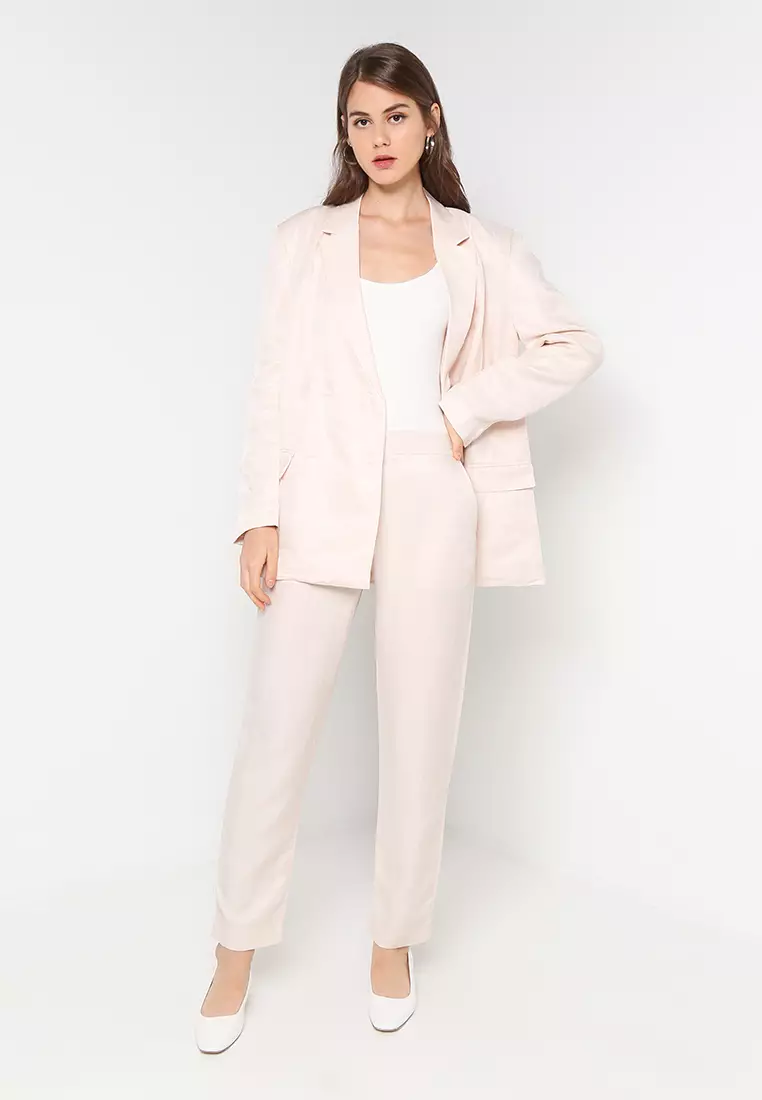 Buy French Connection Arlo Drape Suit Jacket 2025 Online | ZALORA ...