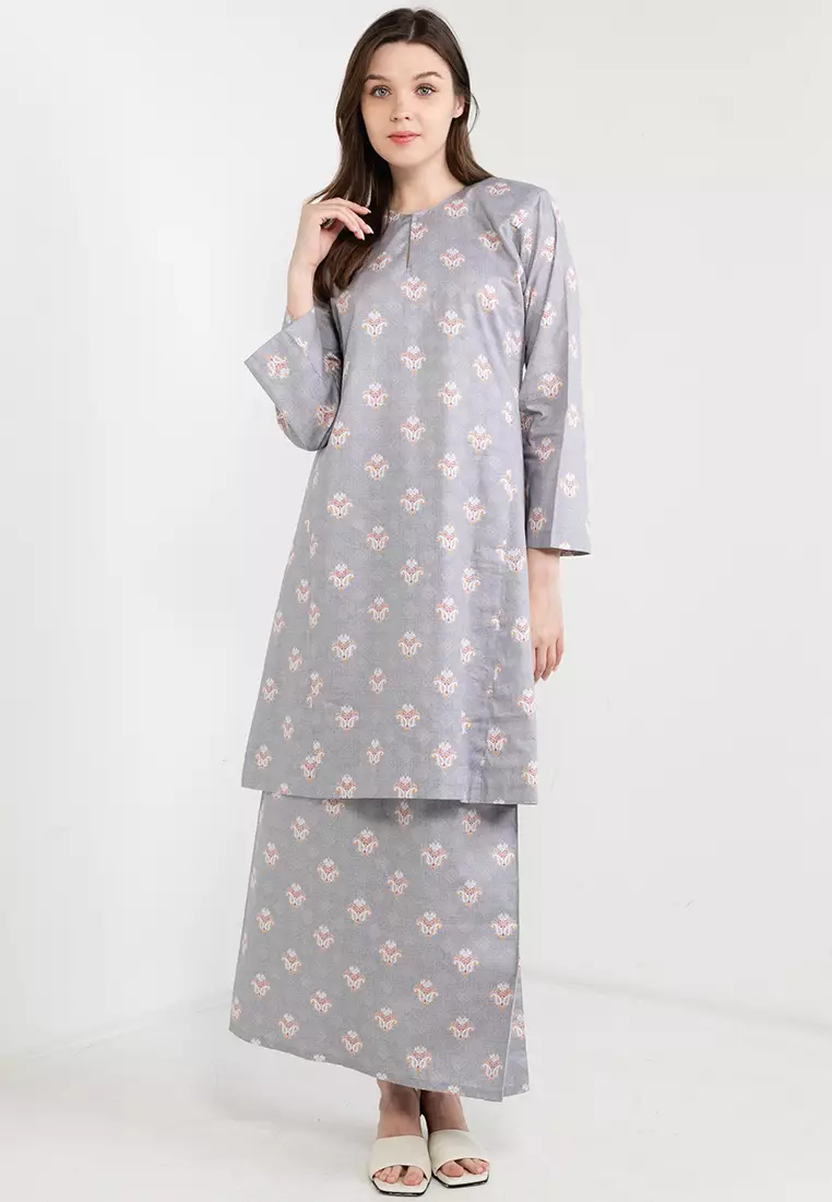 Buy Butik Sireh Pinang Baju Kurung Pahang Melati Online | ZALORA Malaysia