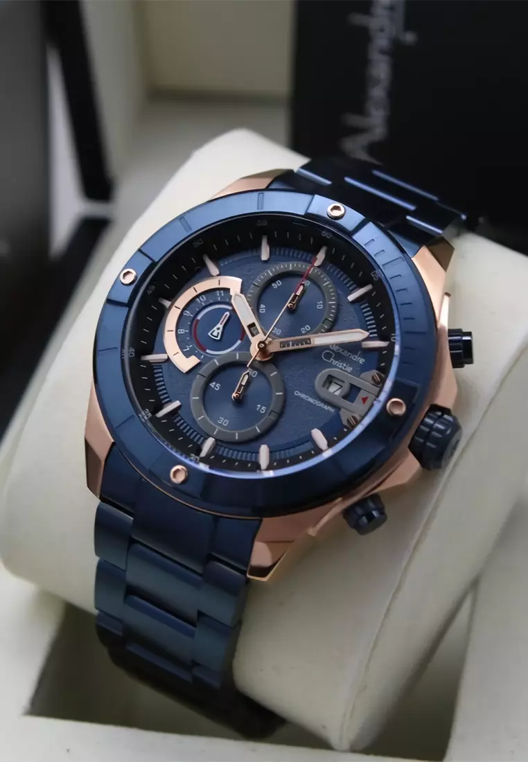 Jual Alexandre Christie Alexandre Christie Chronograph - Jam Tangan ...