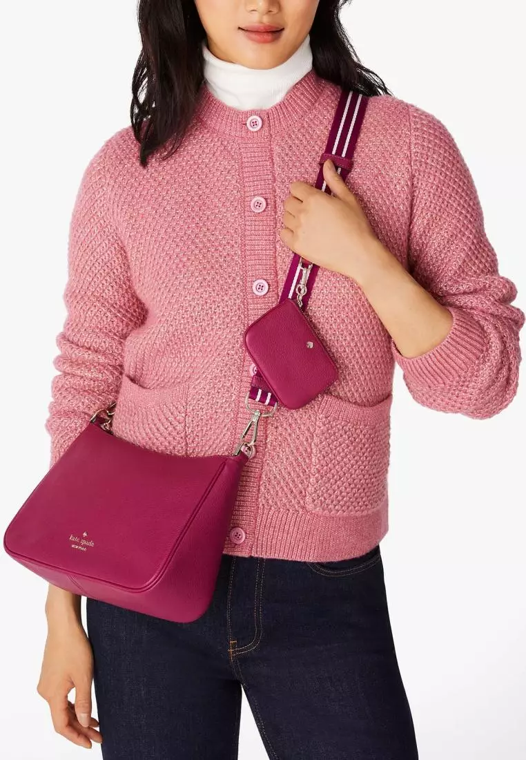 Jual Kate Spade Kate Spade Rosie Shoulder Bag Dark Raspberry Original ...