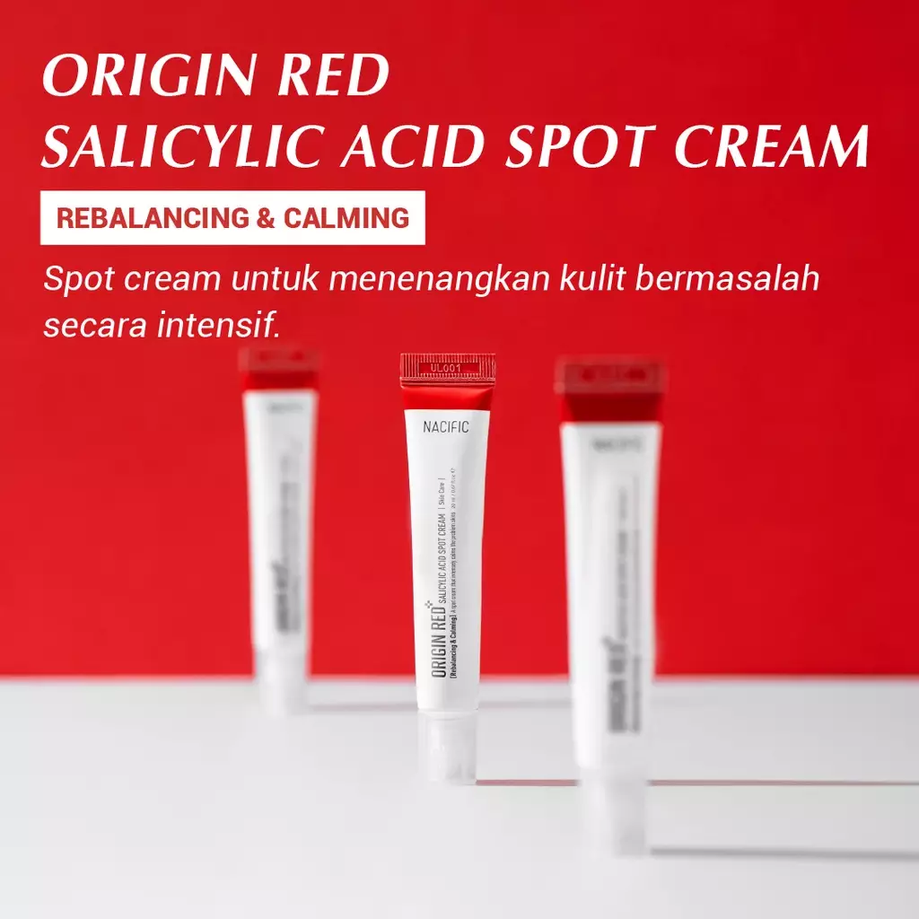 Jual Nacific Nacific Origin Red Salicylic Acid Spot Cream Skin Care ...