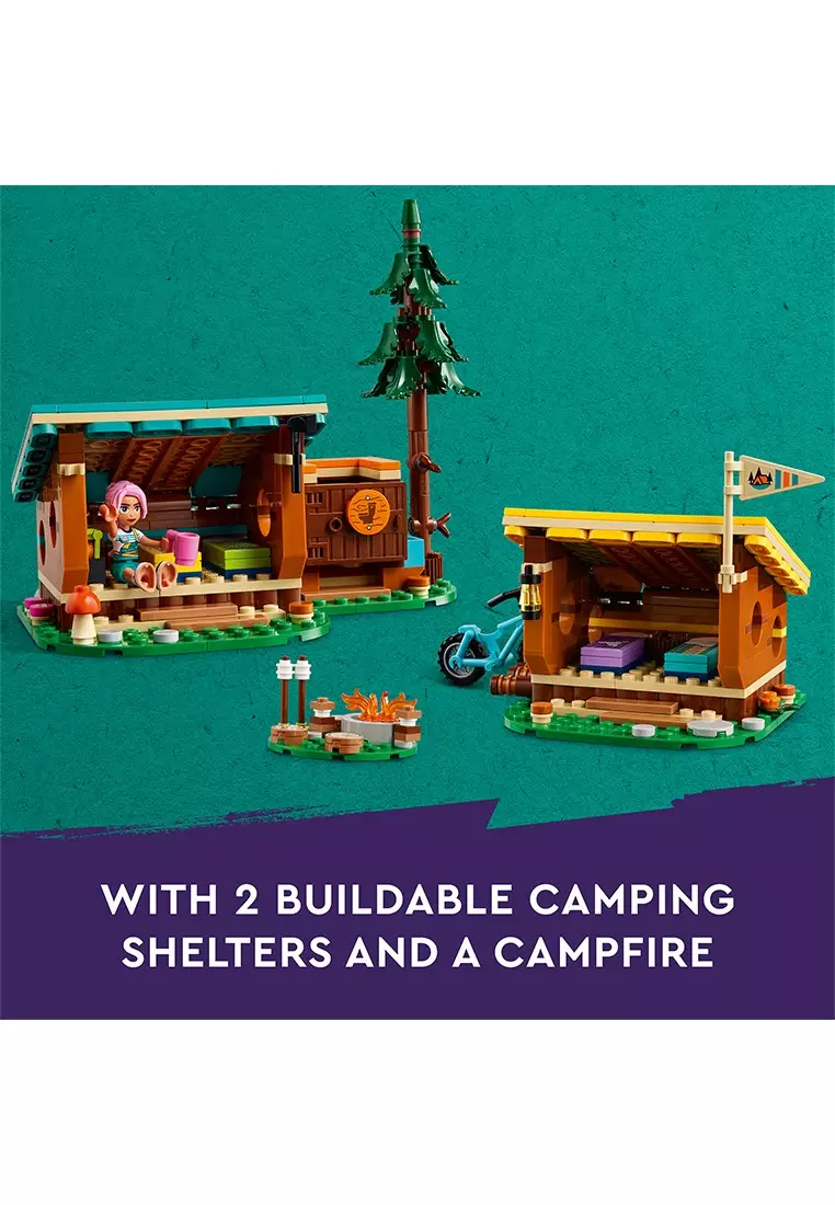 Buy LEGO® Friends 42624 Adventure Camp Cozy Cabins, Age 7+, Building ...