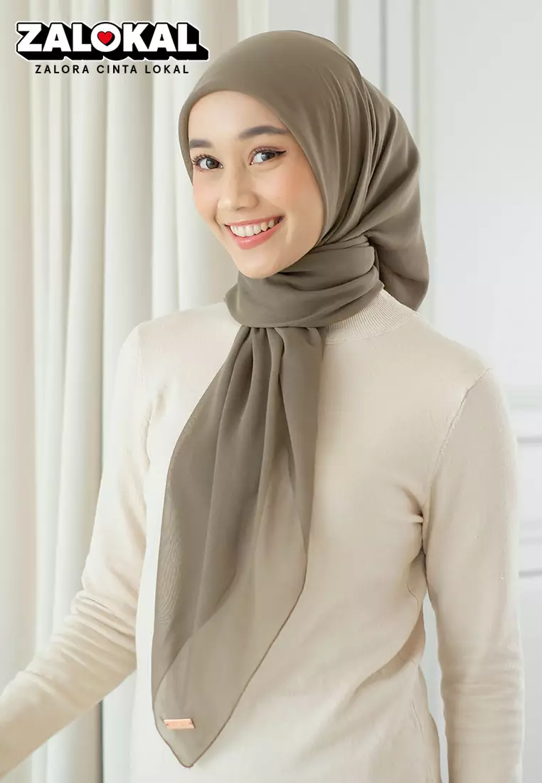 Jual Lozy Hijab Kirana Paris Plain Japan Natural Original 2024 | ZALORA ...