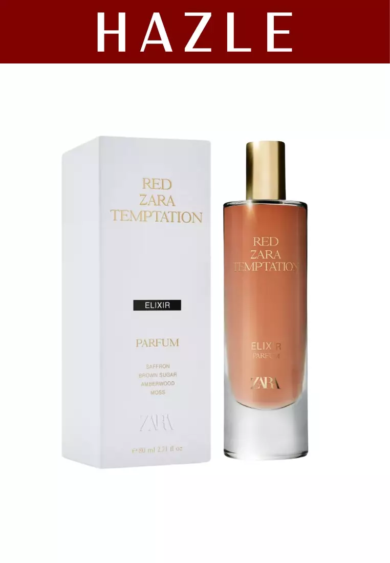Jual ZARA Zara Red Temptation Woman Elixir Parfum 80 ml Original 2024 | ZALORA Indonesia