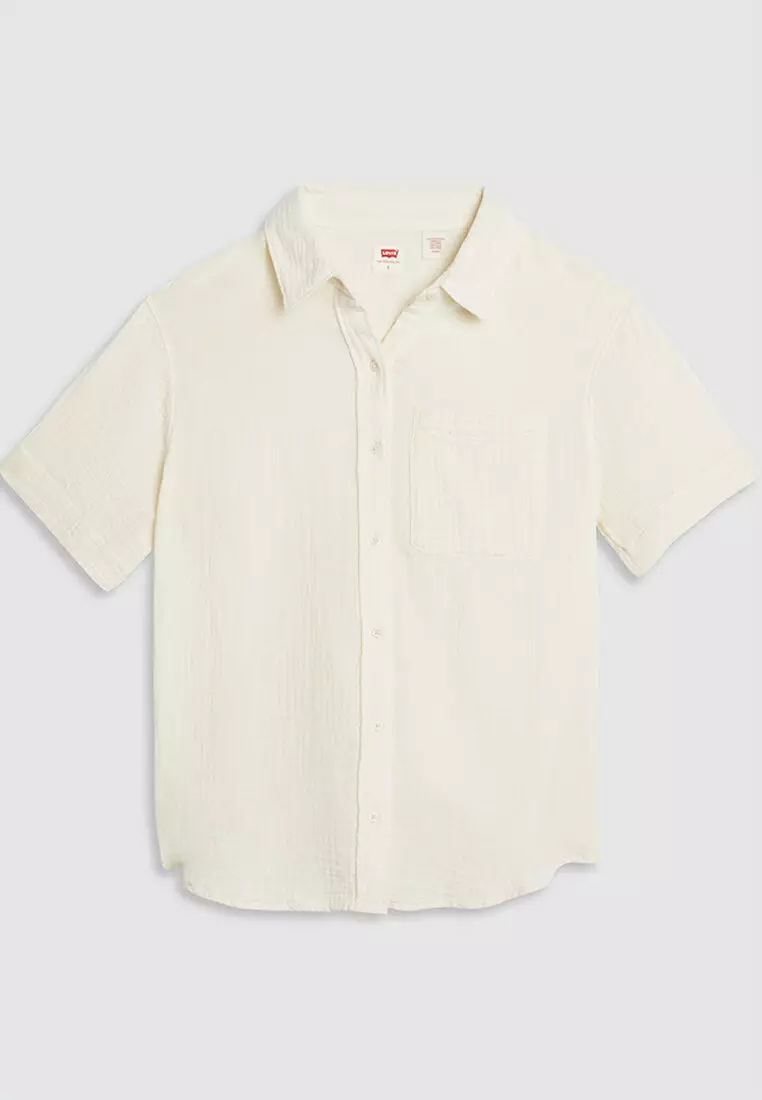 Buy Levi's Women's Darlene Short-Sleeve Shirt 001SJ-0001 Online ...