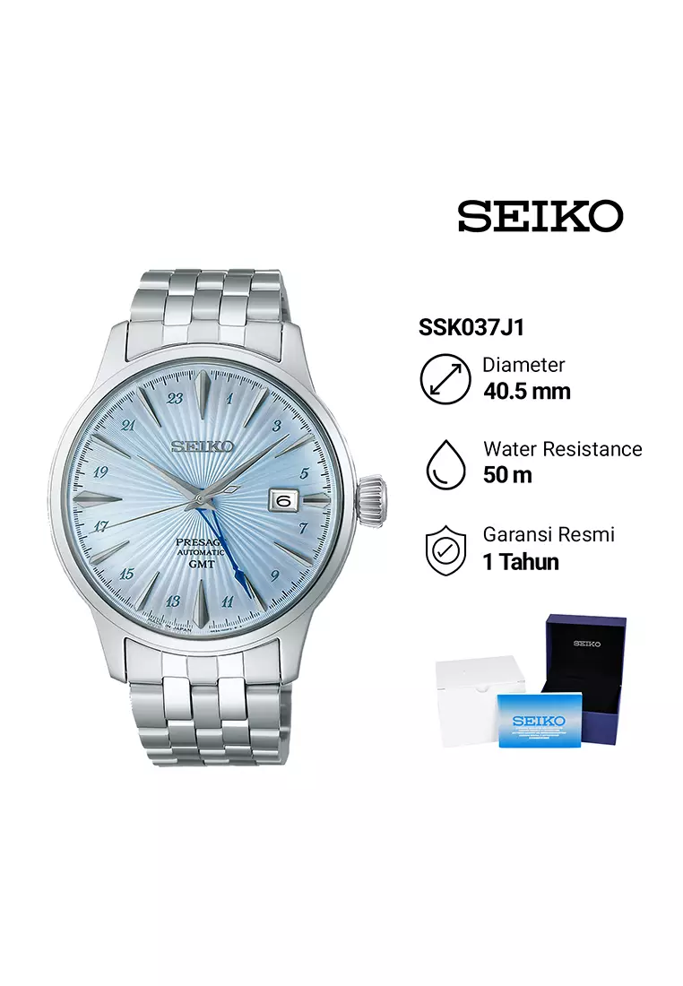 Jual Seiko Seiko Presage SSK037J1 Cocktail Time GMT - Jam Tangan ...