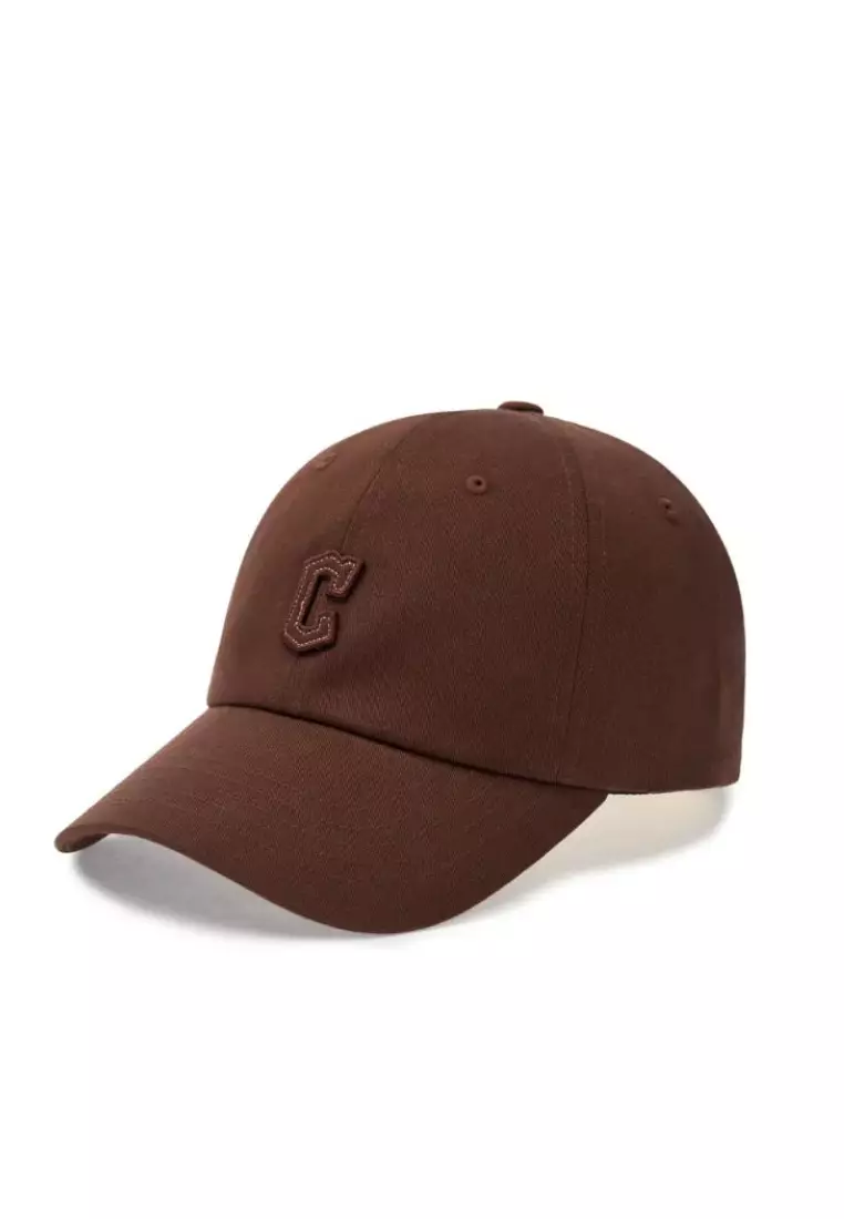 Jual MLB Korea Basic Cleveland Guardians Ball Cap - Dark Brown Original ...