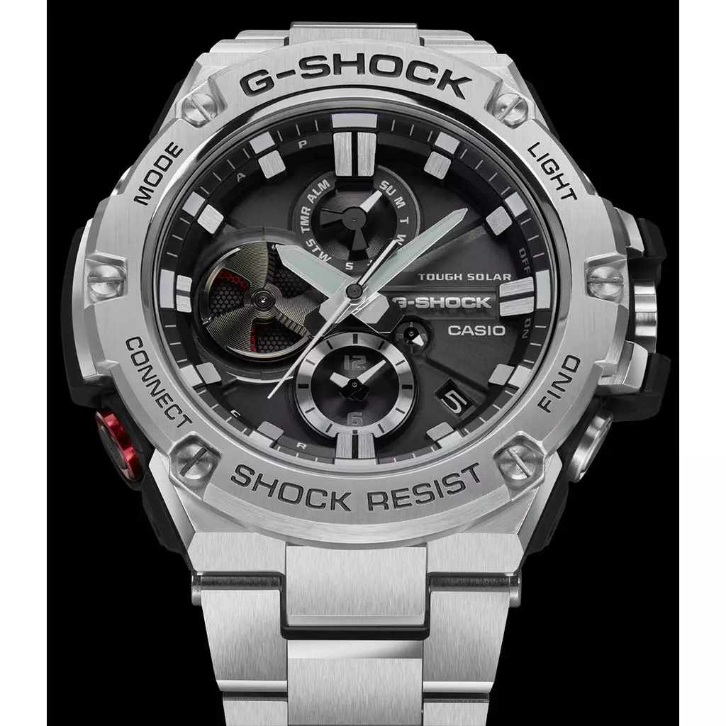 Jual Casio Jam Tangan Pria Casio G-Shock G-Steel GST-B100D-1ADR Men ...
