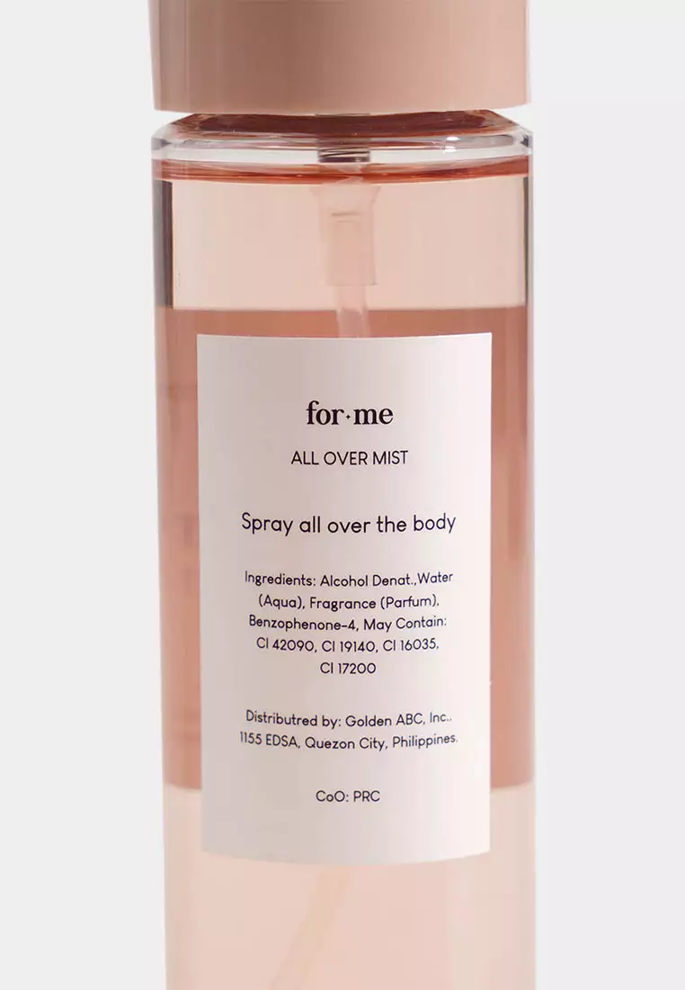 Buy ForMe Poppy Palette Body Spray 2025 Online | ZALORA Philippines