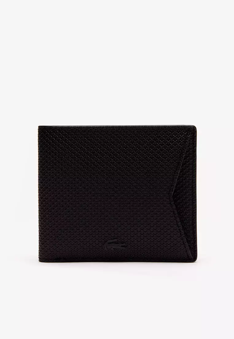 Buy Lacoste Men's Chantaco Piqué Leather 8 Card Holder And Wallet 2026 ...