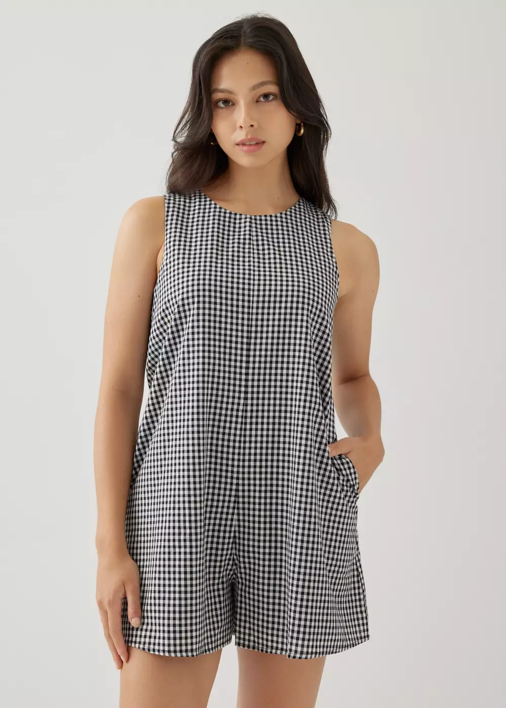 Jual Love, Bonito Danah Ribbon Tie Back Romper Original 2023 | ZALORA Indonesia