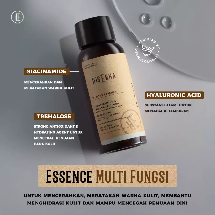 Jual ERHA His Erha Booster Essence All In One With Nicotinamide ...